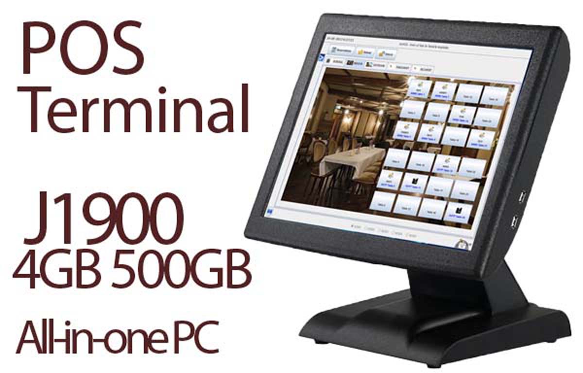 15 inch Touch Screen POS Terminal - Point of Sale - POS Software