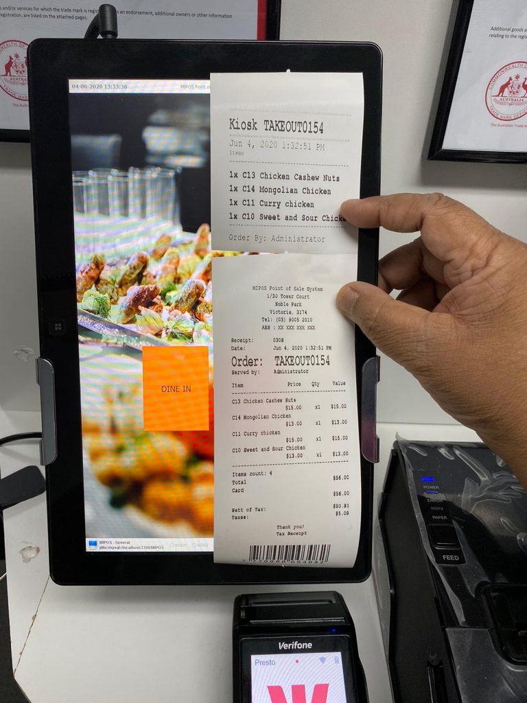 Kiosk - Self Ordering Kiosk - MiPOS Systems