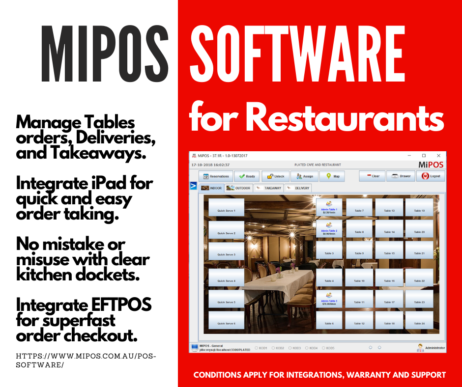 Restaurant POS Software - MiPOS Software